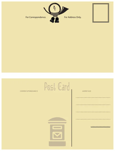 23 Reverse side postcard Vector Images | Depositphotos