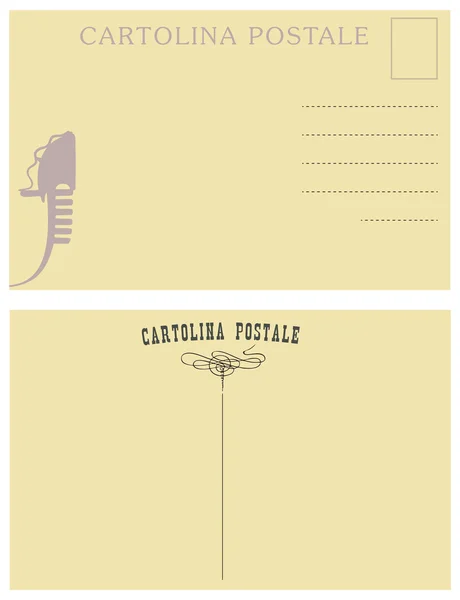 23 Reverse side postcard Vector Images | Depositphotos