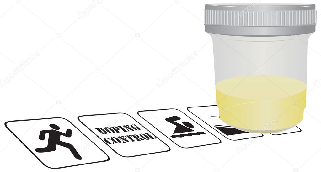 Doping control in sports — Stock Vector © VIPDesignUSA #98279522