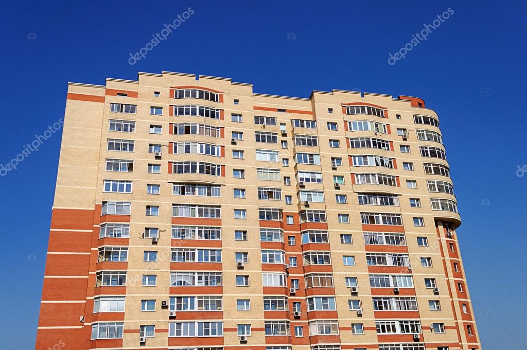 Residential multi-storey building Stock Photo by ©viknik 65609561