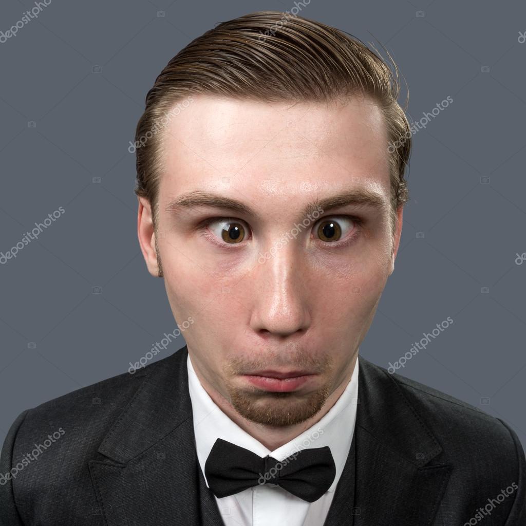 Complete moron man Stock Photo by ©ffotograff65 91039854