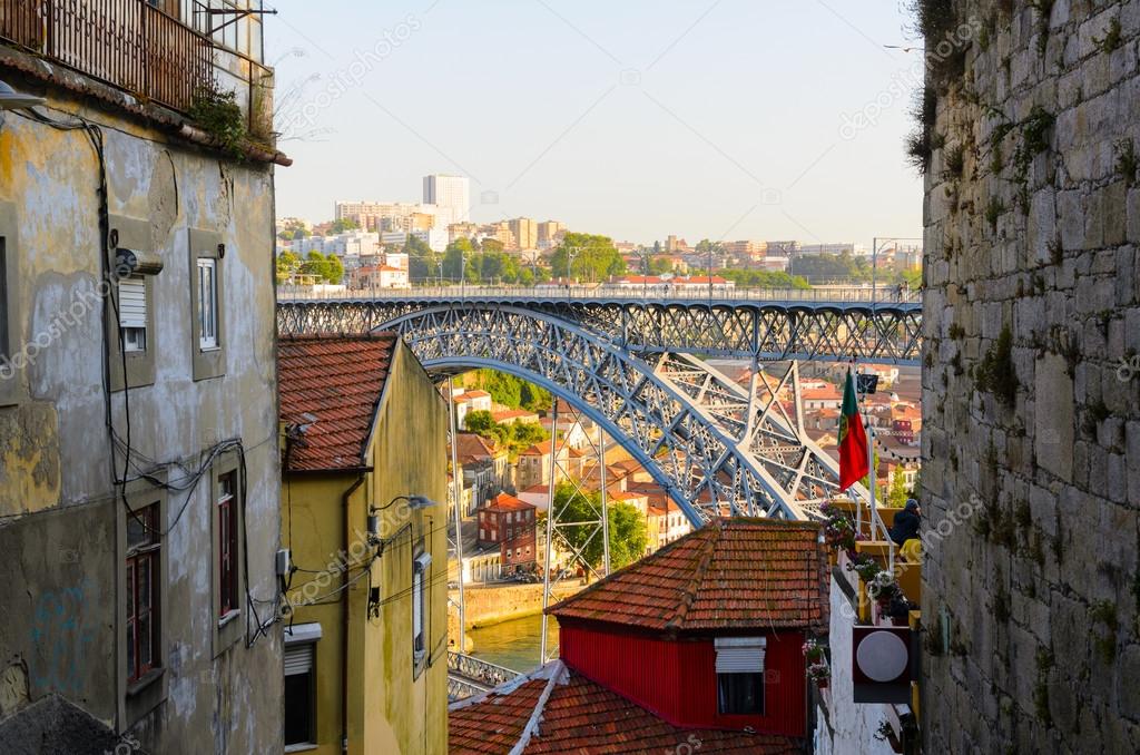 Dom Luis I bridge — Stock Photo © sergeypeterman #83681070