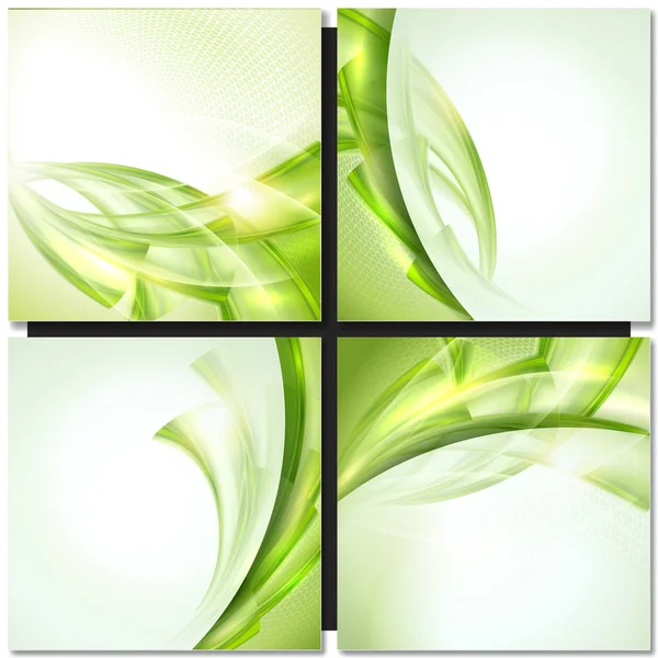 Collection Green And Blue Tones Background Stock Vector Image by ...