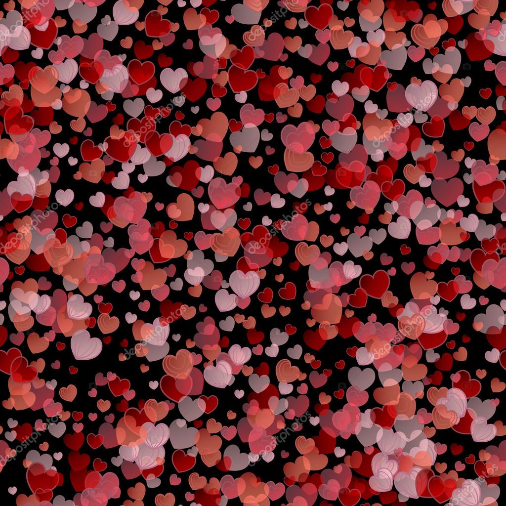 Hearts seamless background Stock Vector by ©Valenty 96265238