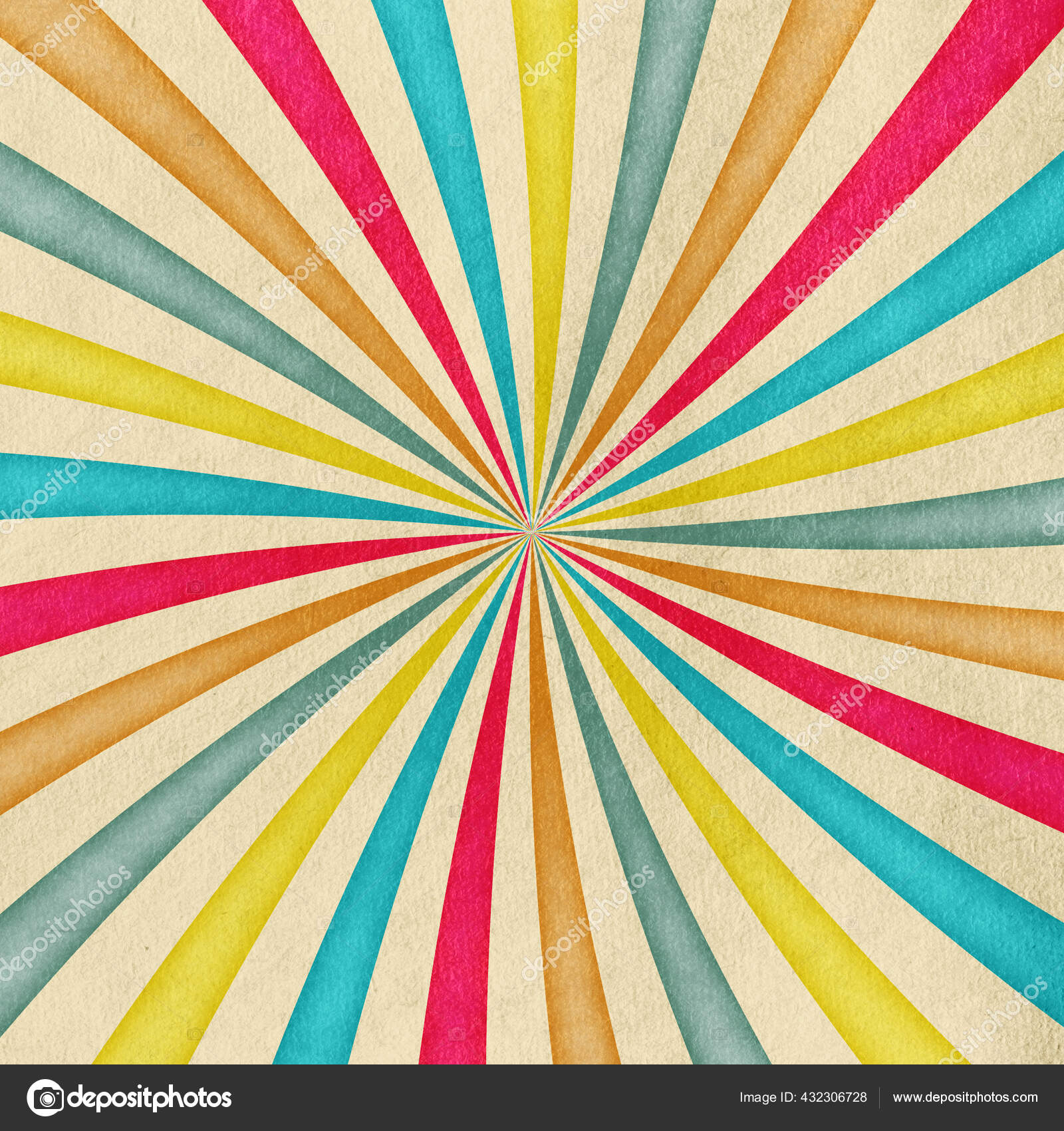 Retro Background Vintage Sun Rays Old Grunge Paper — Stock Photo ...