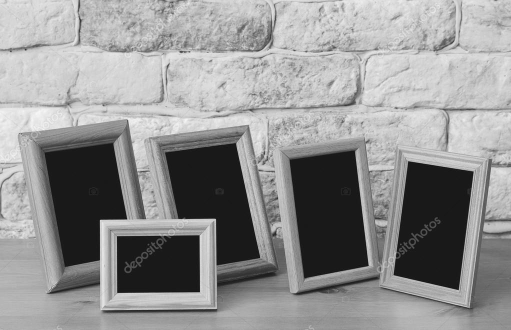 Old photo frames Stock Photo by ©avlntn 52906243