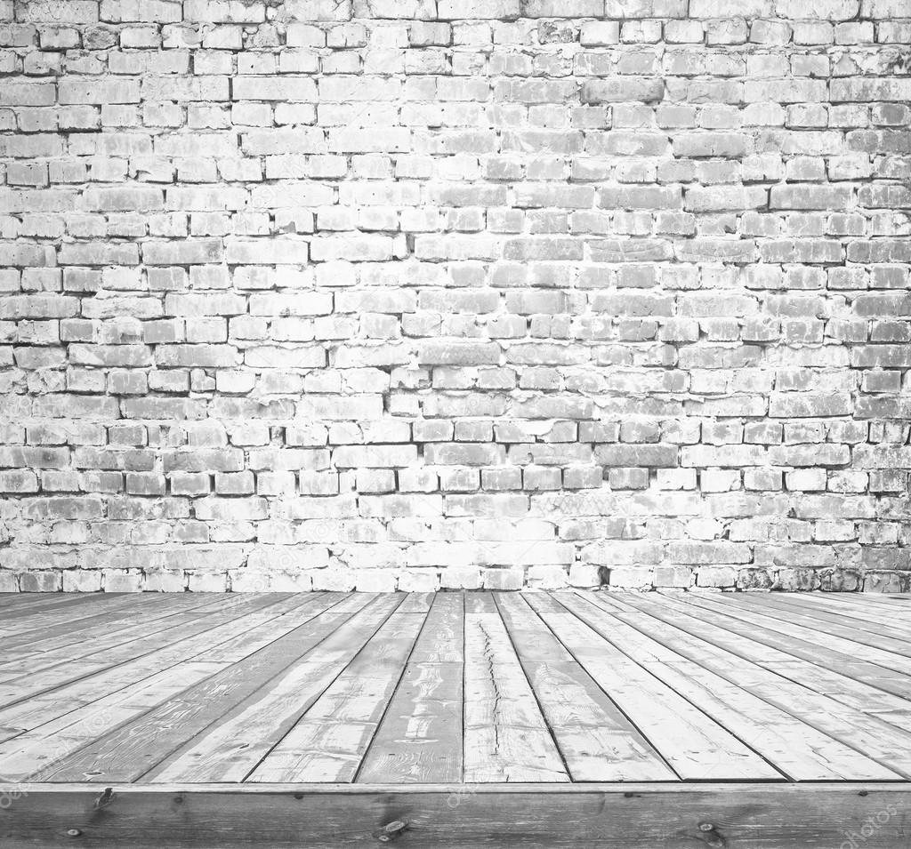 Room with brick wall Stock Photo by ©avlntn 63920325