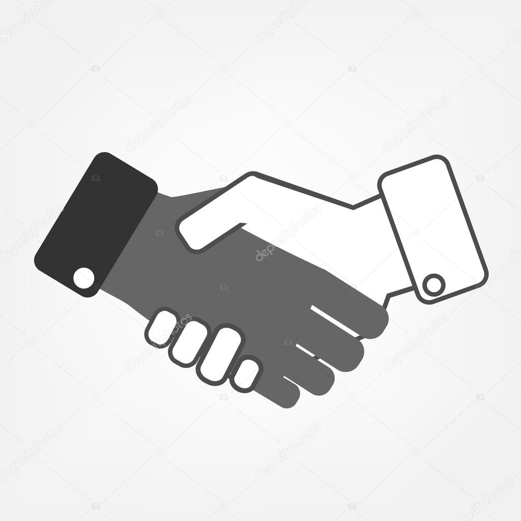 Hand shaking Stock Vector by ©Olegro 51822629