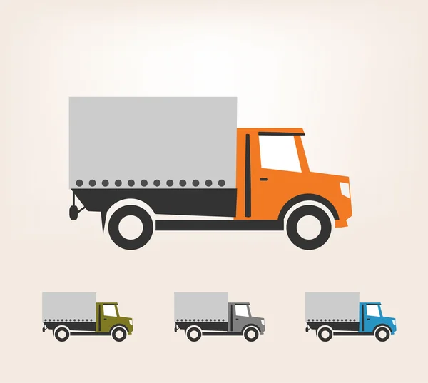 1,499 Panel truck Vector Images | Depositphotos