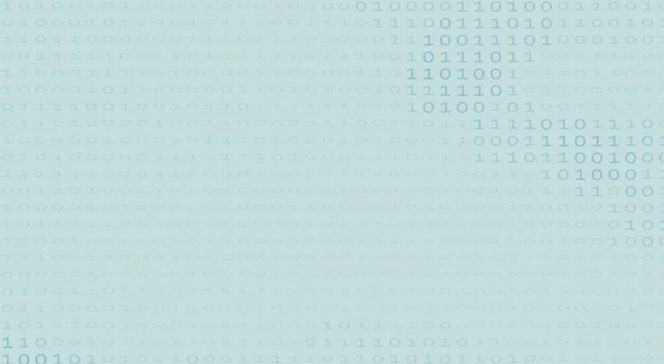 Binary Code Perspective Background Green Digits Black Digital Vector Graphic Stock Vector Image ...