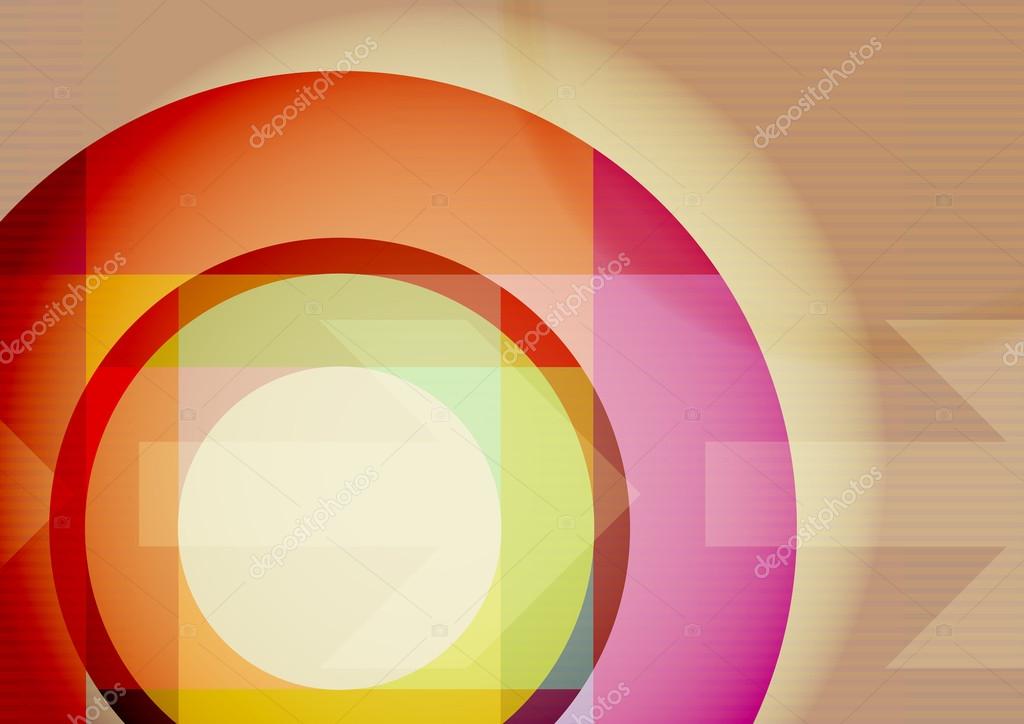Techno pattern with ring Stock Vector by ©Trinity 66008841