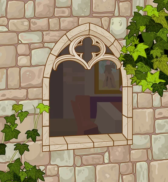 Medieval Castle Windows Clipart