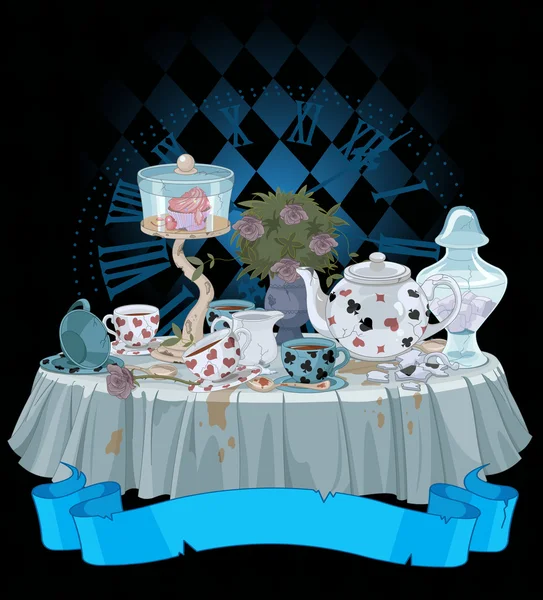 Tea party cartoon Vector Art Stock Images | Depositphotos