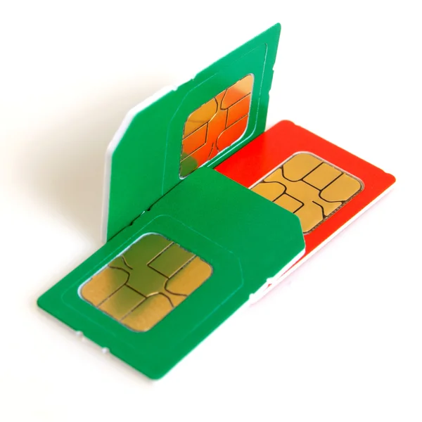 SIM card .Global Communications Stock Photo by ©SerVikOs 10736835