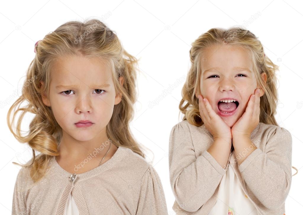 Portrait of a pretty liitle girls Stock Photo by ©arkusha 57089527