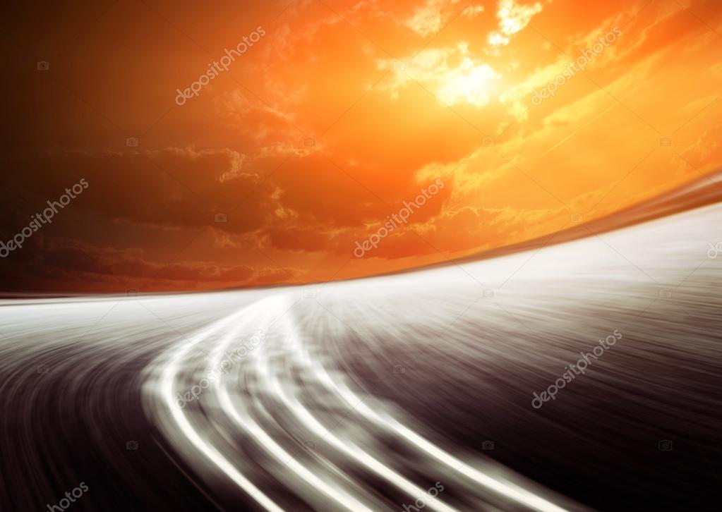 Abstract highway background — Stock Photo © jonson #74232383