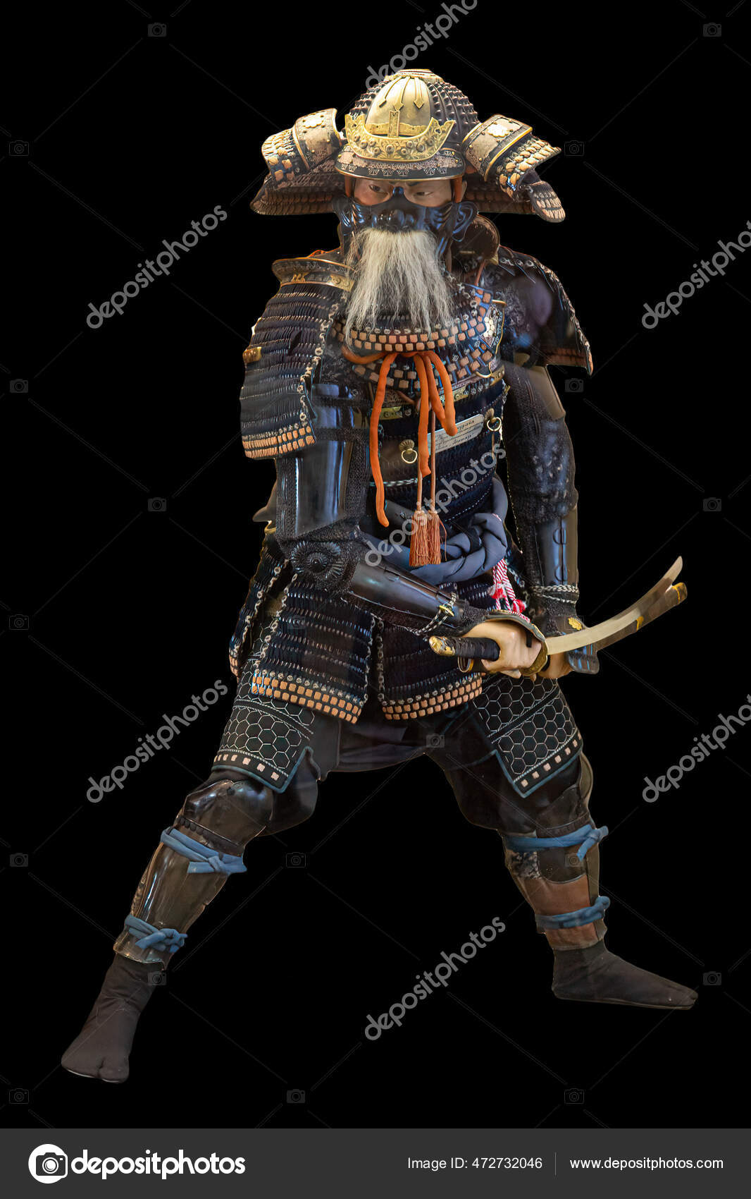 Ancient Japanese Samurai Warrior Armor