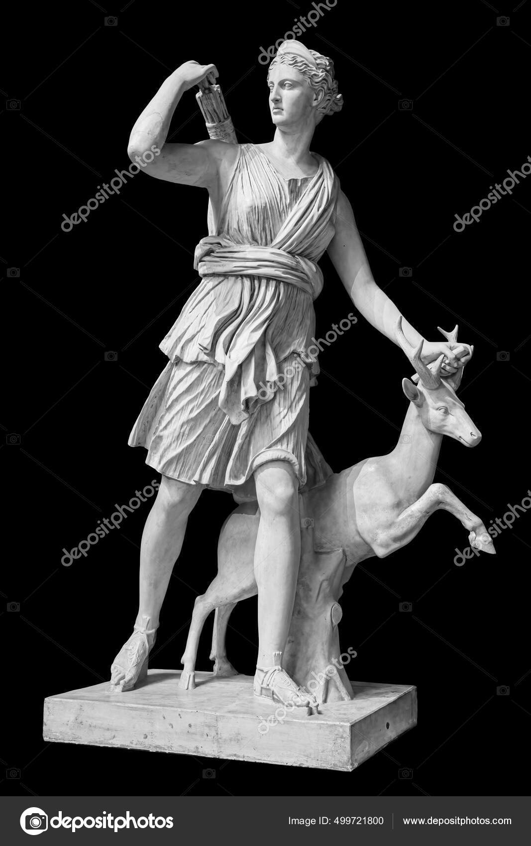 Artemis Goddess Of The Moon Statue