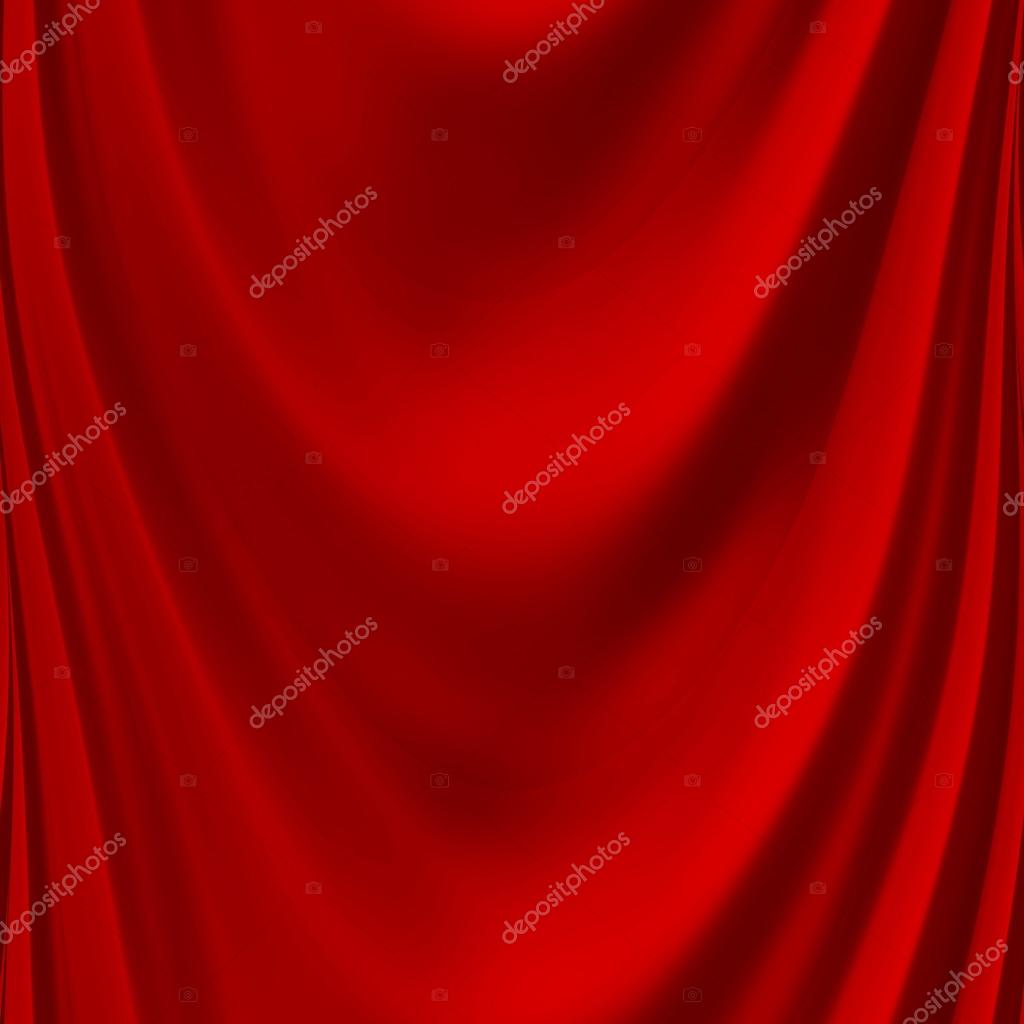 Creased red cloth material fragment Stock Photo by ©gilmanshin 85039644