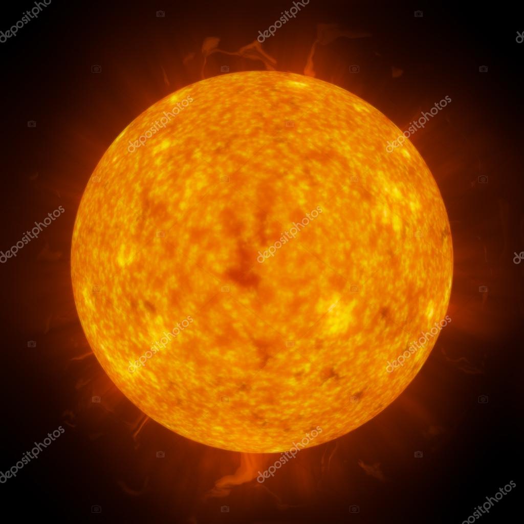 The Sun in Space Stock Photo by ©gilmanshin 89129242
