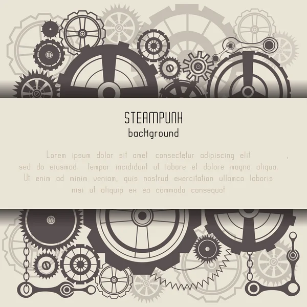 Steampunk cogs background Stock Vector Image by ©chiociolla #110806718