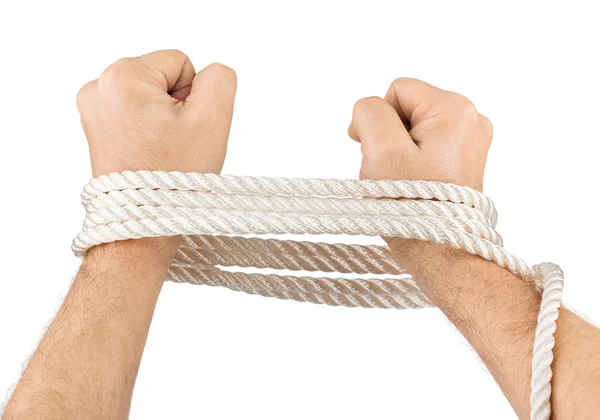 Bound hands and heart — Stock Photo © Violin #66684673