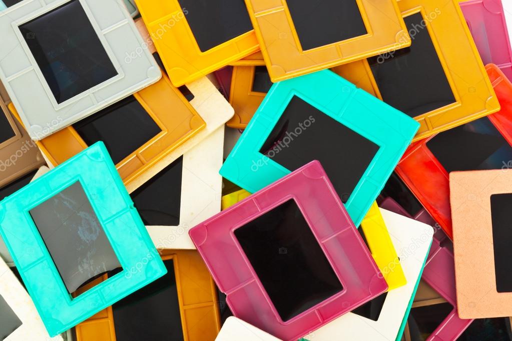 Photo frames for slide background — Stock Photo © Violin #98528374