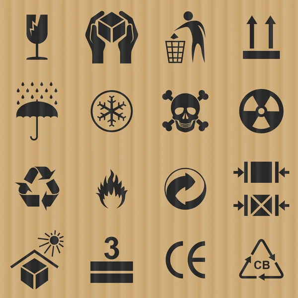 Packaging symbols set Stock Vector Image by ©siraanamwong #191294580