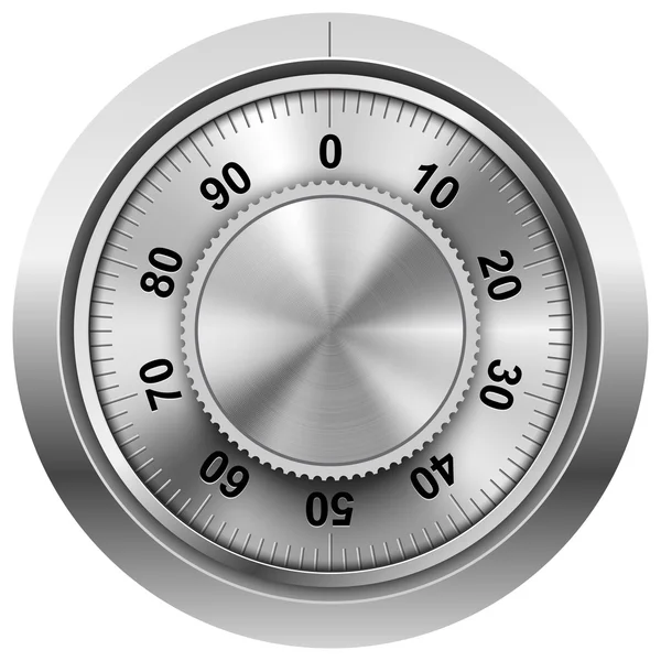 Realistic safe combination lock wheel Stock Vector Image by ...