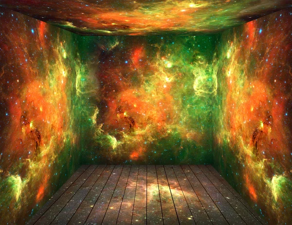 Room with space universe texture Stock Photo by ©Olegkalina 71244257