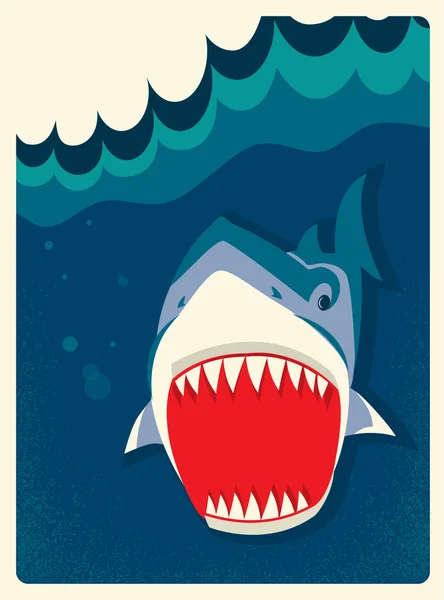 Shark Bite Illustration