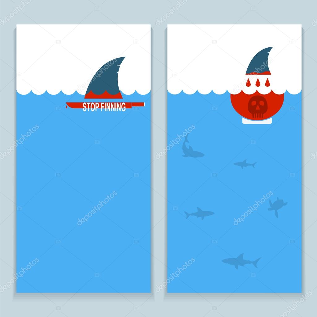 Stop Shark Finning Poster