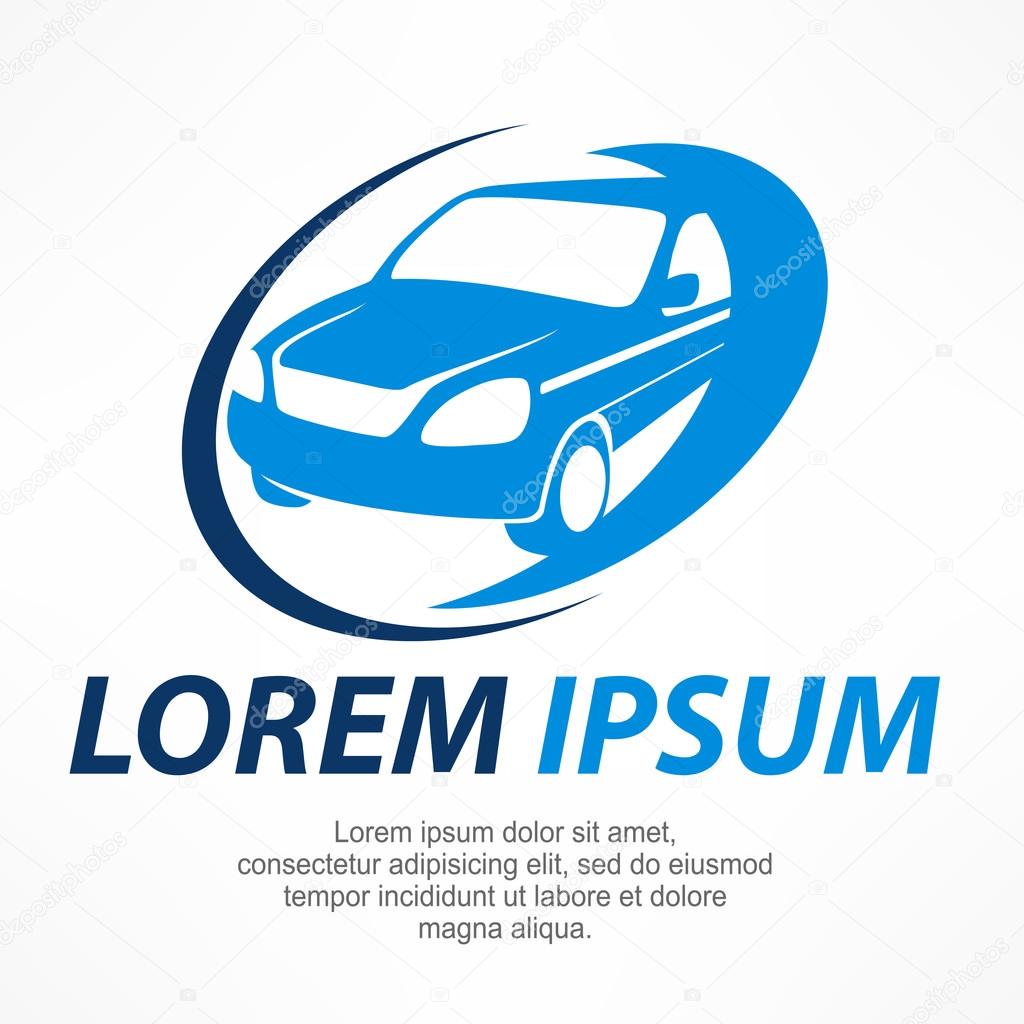 Auto sign in blue Stock Vector Image by ©creatOR76 #86429574