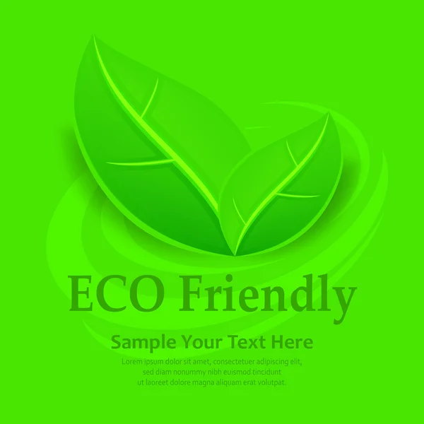 Eco friendly label Stock Vector by ©creatOR76 100115286