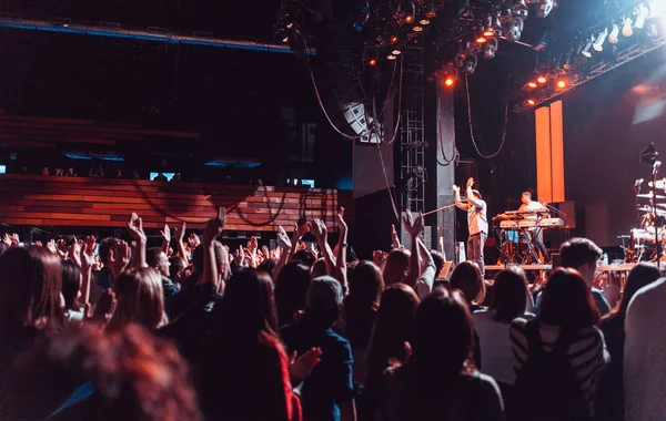 Alex Clare performing live in Moscow - Stock Image - Everypixel