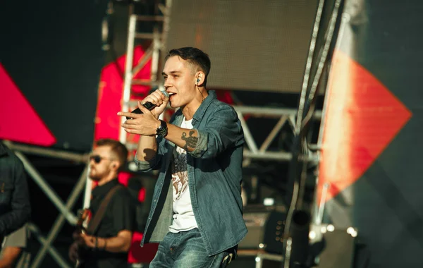 Big Rap concert in Luzhniki Moscow – Stock Editorial Photo ...