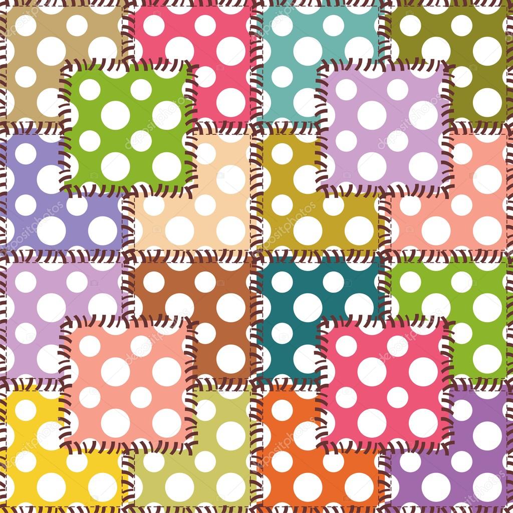 Patchwork background with different patterns Stock Vector by ©kle555 ...