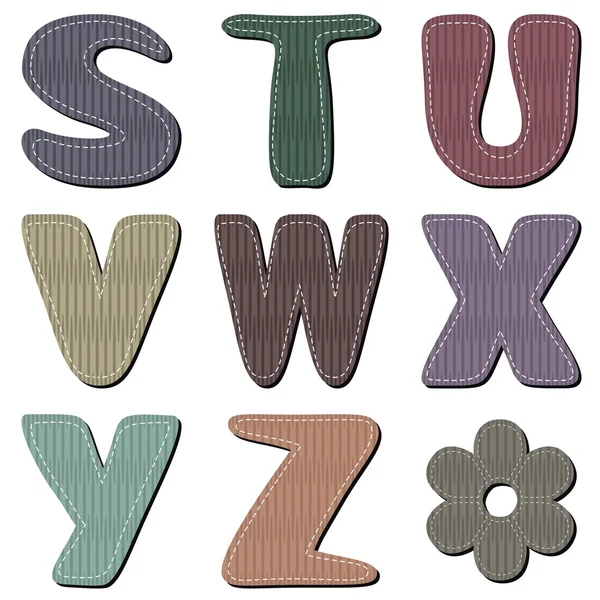 Scrapbook alphabet Stock Vector by ©kle555 52732807