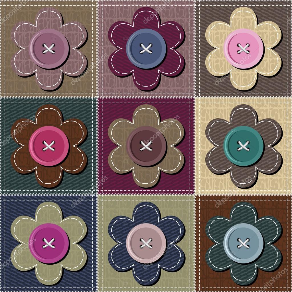 Background with different patterns — Stock Vector © kle555 #56424871