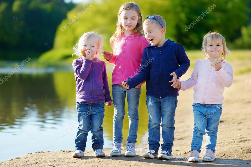 Three Sisters Holding Hands