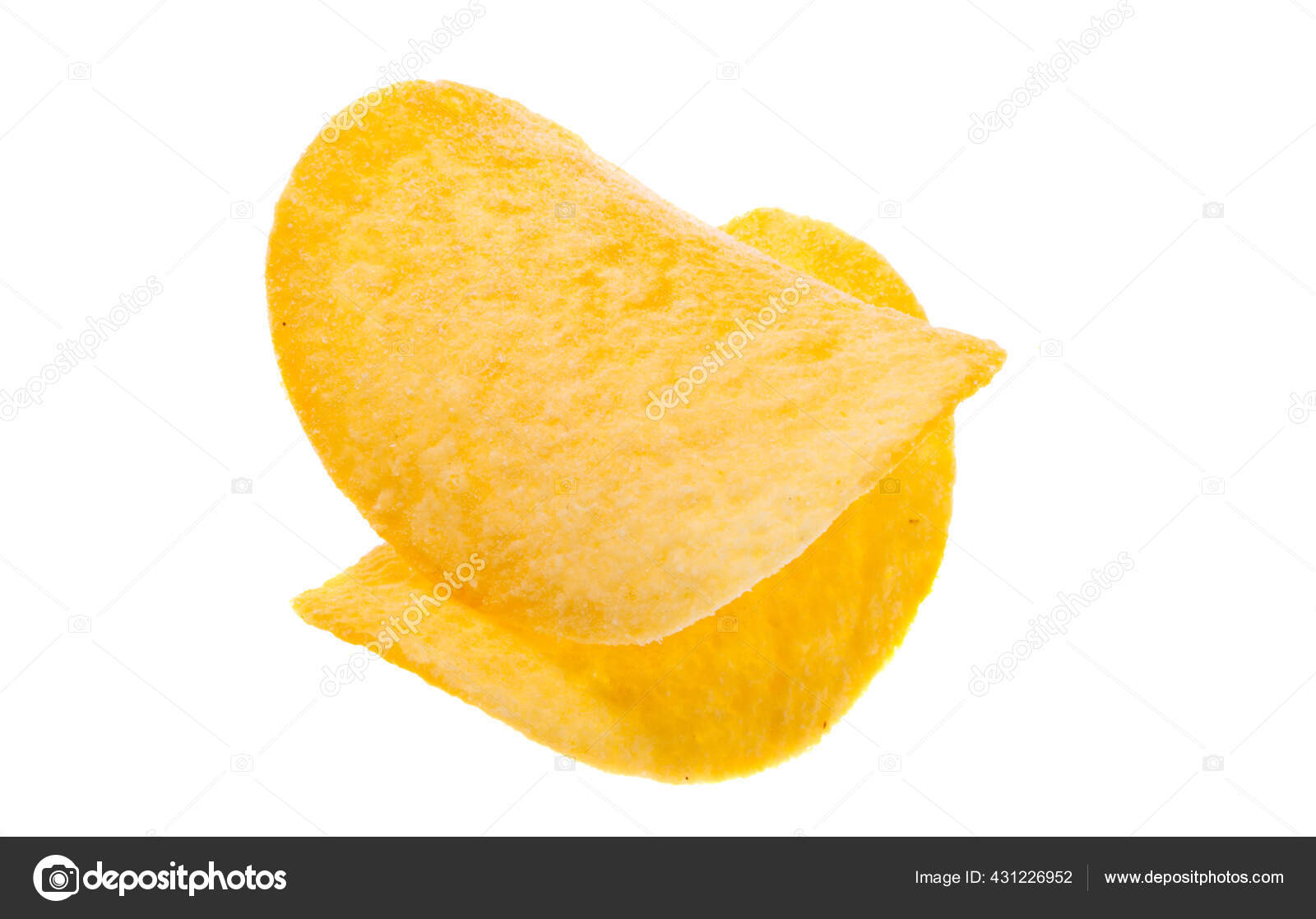 Chips Isolated White Background — Stock Photo © ksena32 #431226952