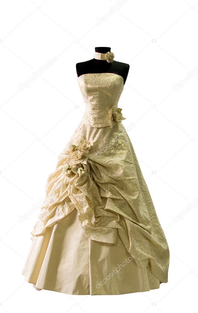 Woman's dress on a mannequin Stock Photo by ©ksena32 75841199