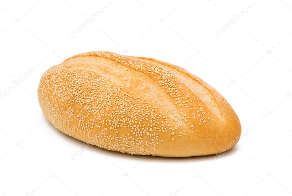 Loaf with sesame seeds — Stock Photo © ksena32 #80007006