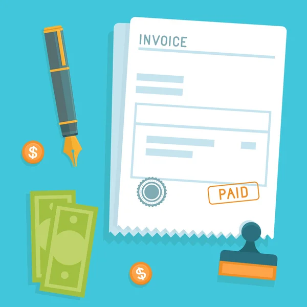 Invoice Stock Vectors, Royalty Free Invoice Illustrations | Depositphotos®