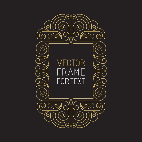 Vector set of line logo templates — Stock Vector © venimo #59864795