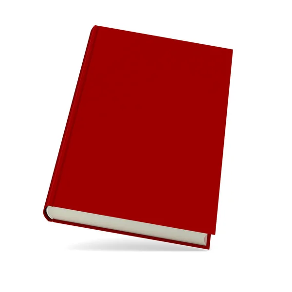 Red Book White Background Isolated Illustration Stock Photo by ©ISergey ...