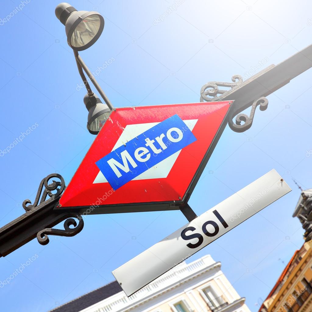 Metro Sol in Madrid Stock Photo by ©Zoooom 123288338