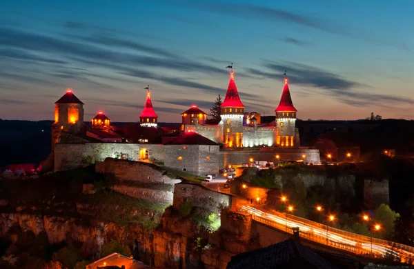 Old castle at night Stock Photos, Royalty Free Old castle at night ...