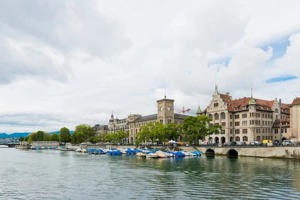 Limmat river in Zurich — Stock Photo © borisb17 #47655231