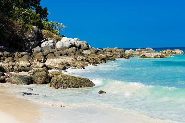 Tropical stone beach — Stock Photo © valphoto #62142109